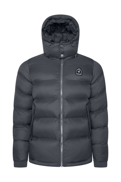 HRH Puffer Chrome Zip - Grey – Benjart