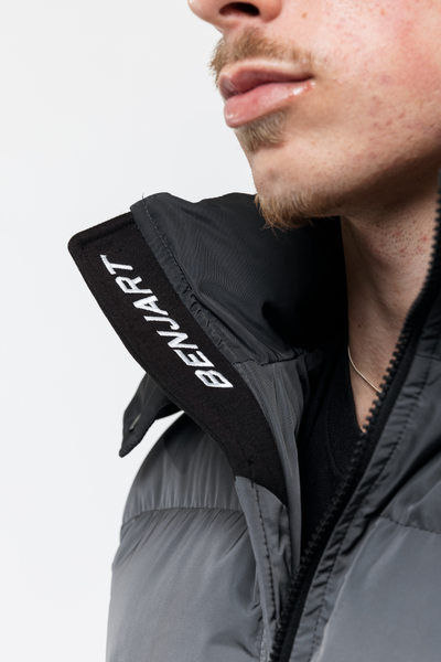 Gradient Puffer - Black/Grey – Benjart
