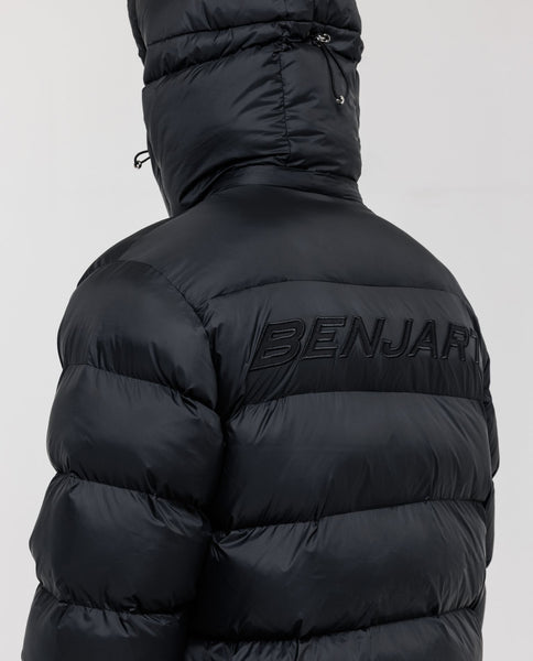 HRH Puffer Chrome Zip - Black – Benjart